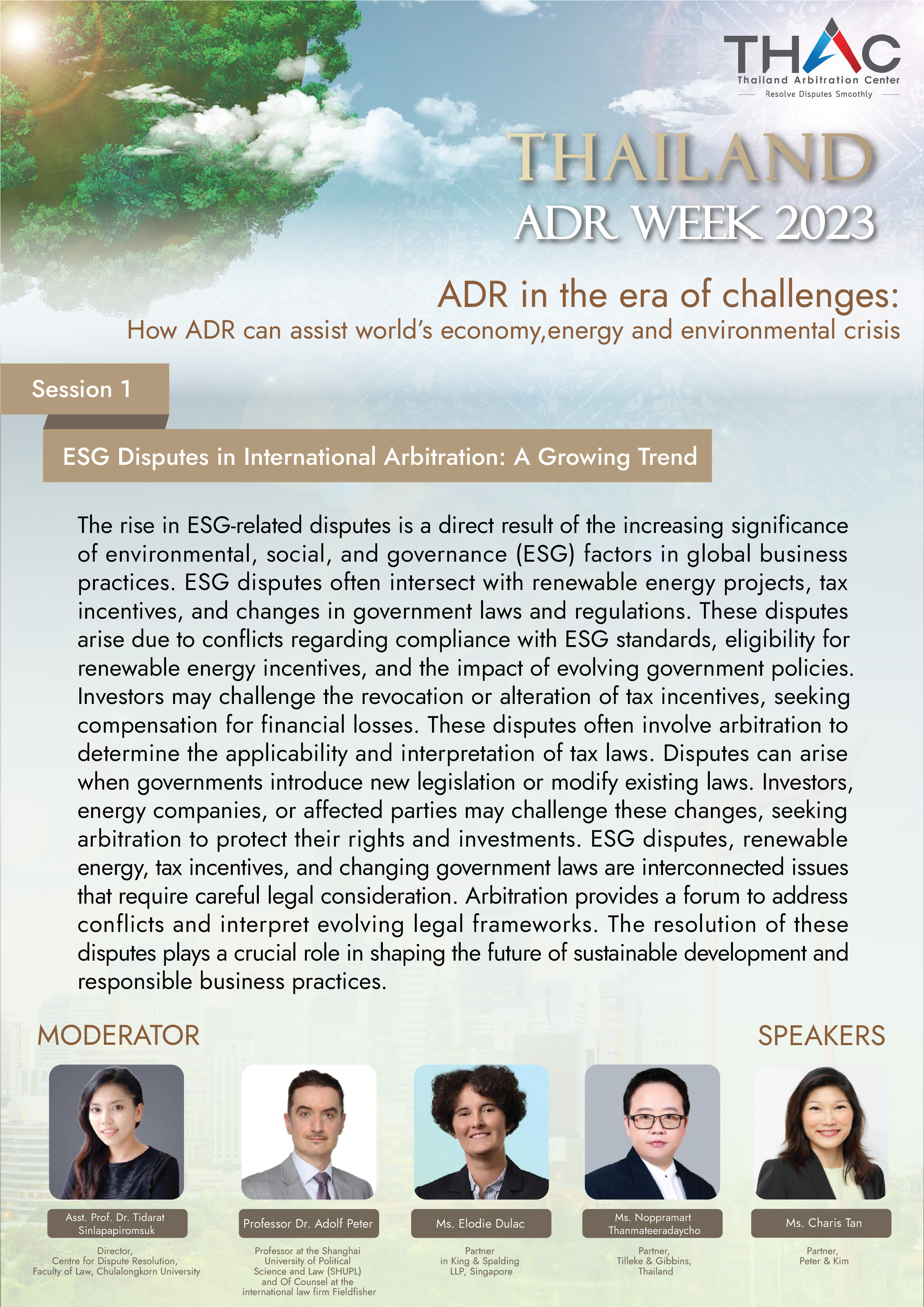 THAILAND ADR WEEK 2023